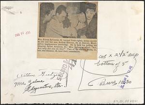 Arthur Gietzen, Mrs. Zulma Sylvester, etc. - Digital Commonwealth