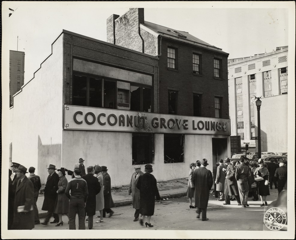 Cocoanut Grove fire, Boston, Nov. 28, 1942 - Digital Commonwealth