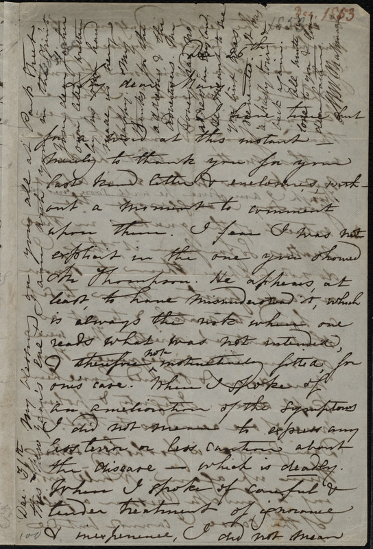 Letter from Maria Weston Chapman to Mary Anne Estlin, Dec. 26th [1853 ...