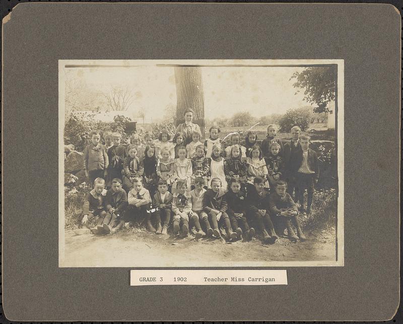 Grade three class 1902 - Digital Commonwealth