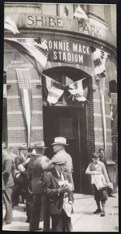 More Than a Tradition now is the name of Connie Mack, for Shibe park ...