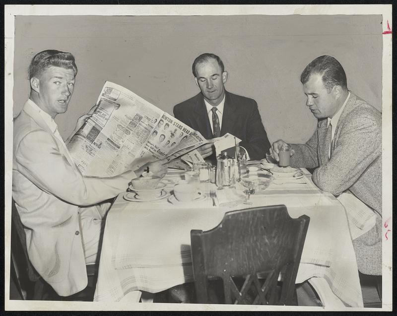 Tribal Pre-Game Meal- Pitcher Herb Score, Infielder George Strickland ...