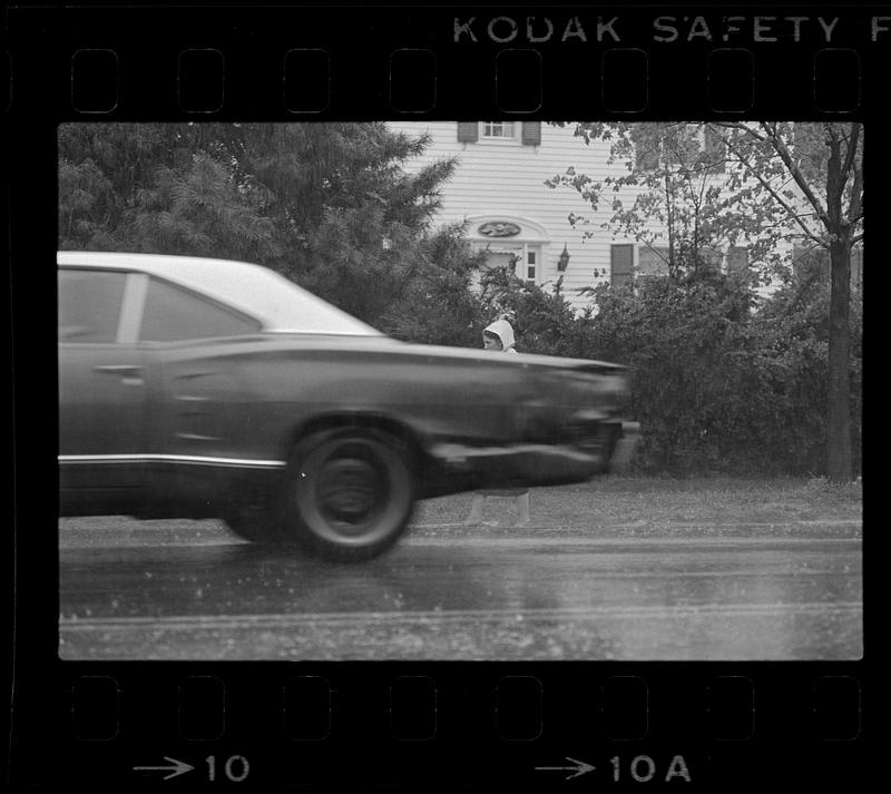 Rainy day walking on State Street, High Street - Digital Commonwealth