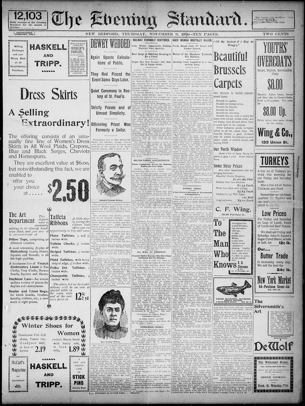 Evening Standard. November 09, 1899 - Digital Commonwealth