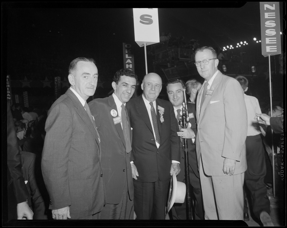JFK supporters at the Chicago convention - Digital Commonwealth