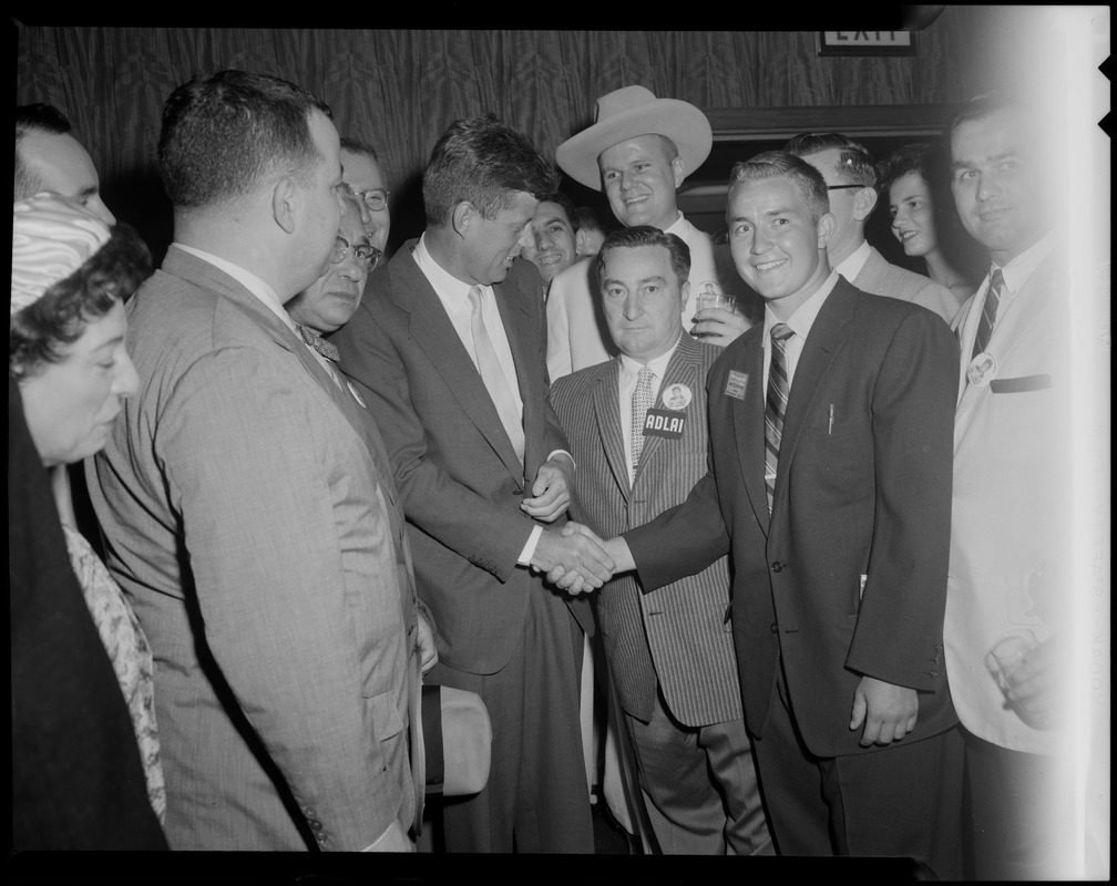 JFK in Chicago for the Democratic Nat. Convention - Digital Commonwealth