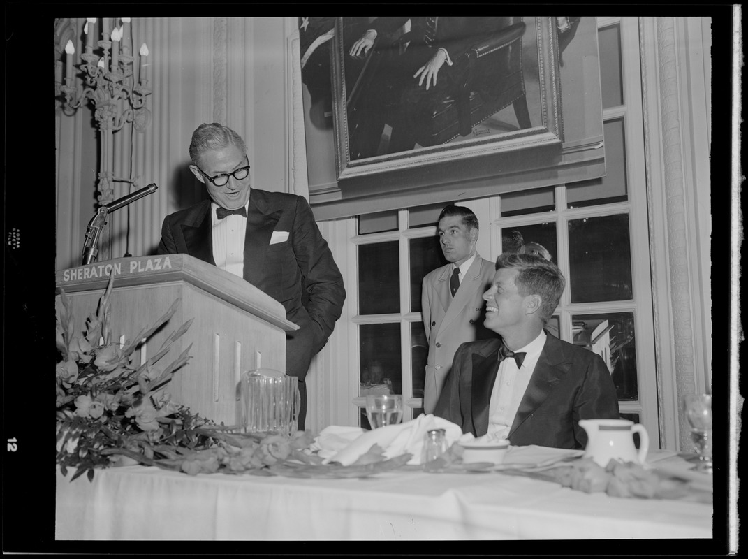 JFK at the Jefferson-Jackson dinner - Digital Commonwealth