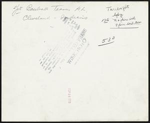 Celebrate Feller's Sixth Victory--Last night's 9-0 victory over the ...