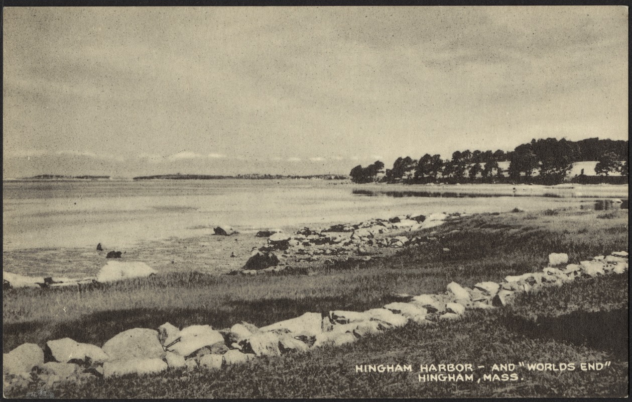 Hingham Harbor - and "World's End" Hingham, Mass. - Digital Commonwealth