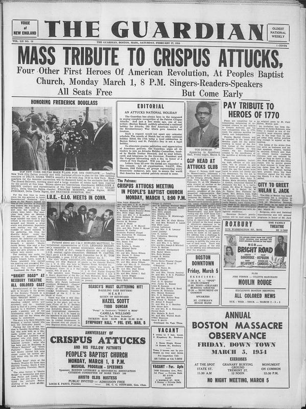 The Guardian. February 27, 1954 - Digital Commonwealth