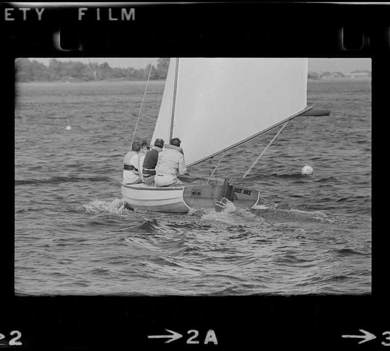 American Yacht Club sail off race - Digital Commonwealth