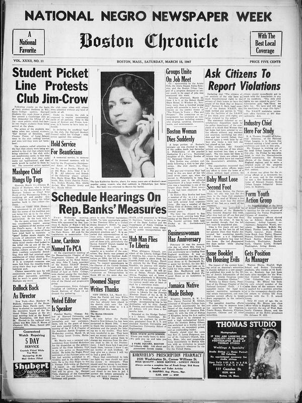 Boston Chronicle. March 15, 1947 - Digital Commonwealth