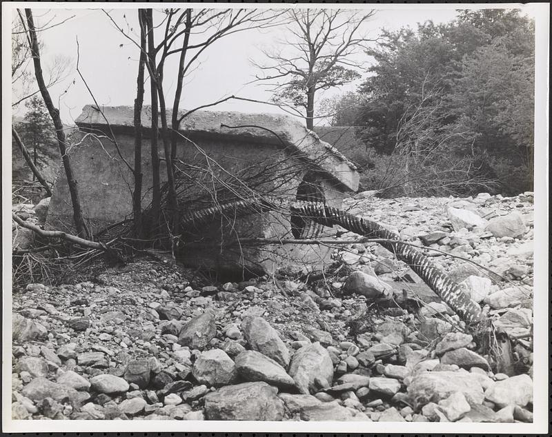 Left side of Gate House with valve screw still attached - Digital ...