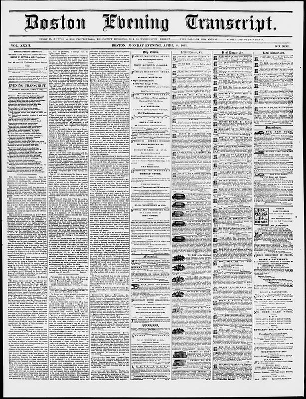 Boston Evening Transcript - Digital Commonwealth