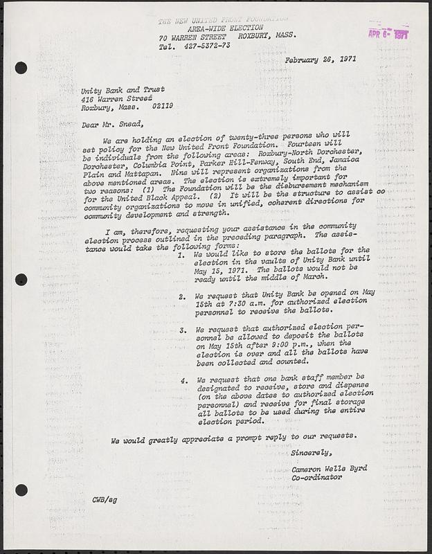 Unity Bank - Digital Commonwealth