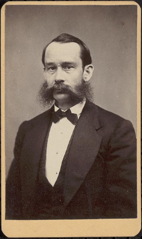 Portrait of bearded man - Digital Commonwealth