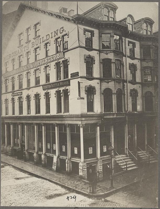 Merchants Building, Congress St., corner of Water St. - Digital ...