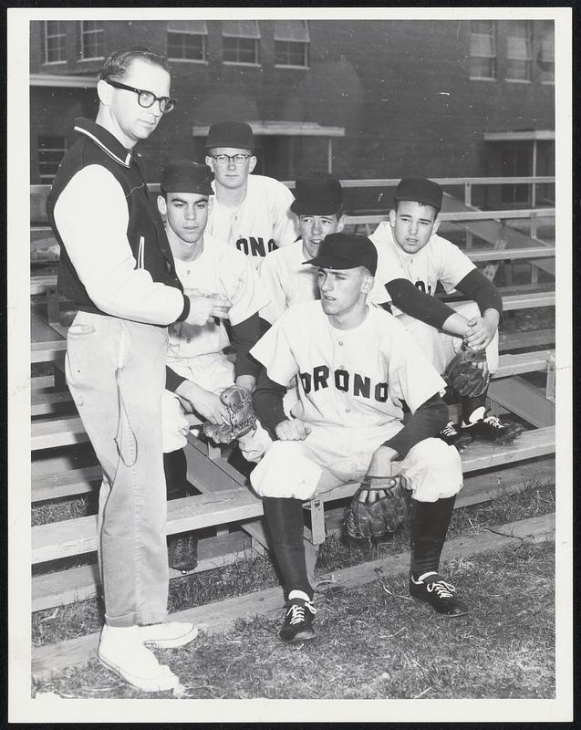 Ron Anderson (front), Larry Cross, Ray Cota, Steve MacPherson, Coach ...