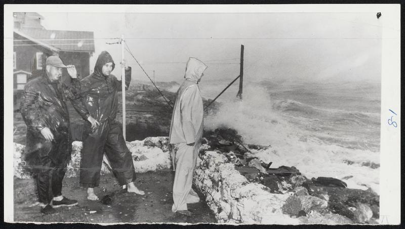 Keeping an Eye an Ione -- Residents of waterfront area near Norfolk, Va ...