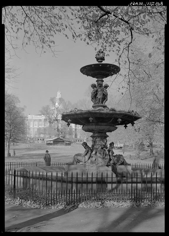 Brewer Fountain, Boston Common, Boston - Digital Commonwealth