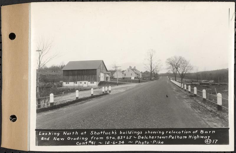 Contract No. 41, Extension of Belchertown-Pelham Highway, Belchertown ...
