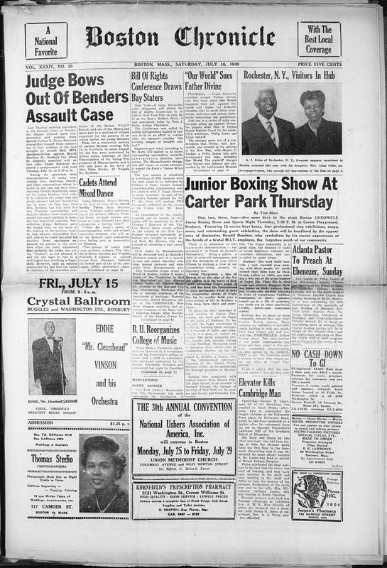 Boston Chronicle. July 16, 1949 - Digital Commonwealth