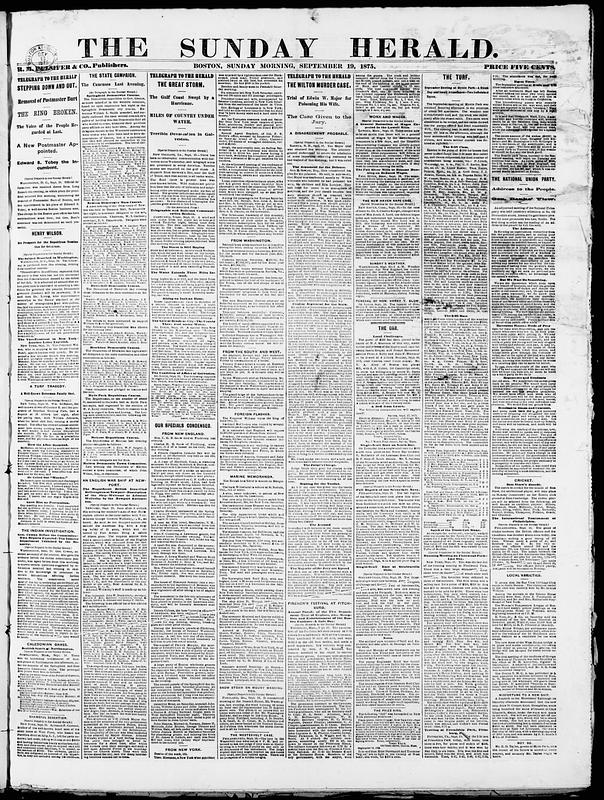 The Boston Herald. September 19, 1875 - Digital Commonwealth