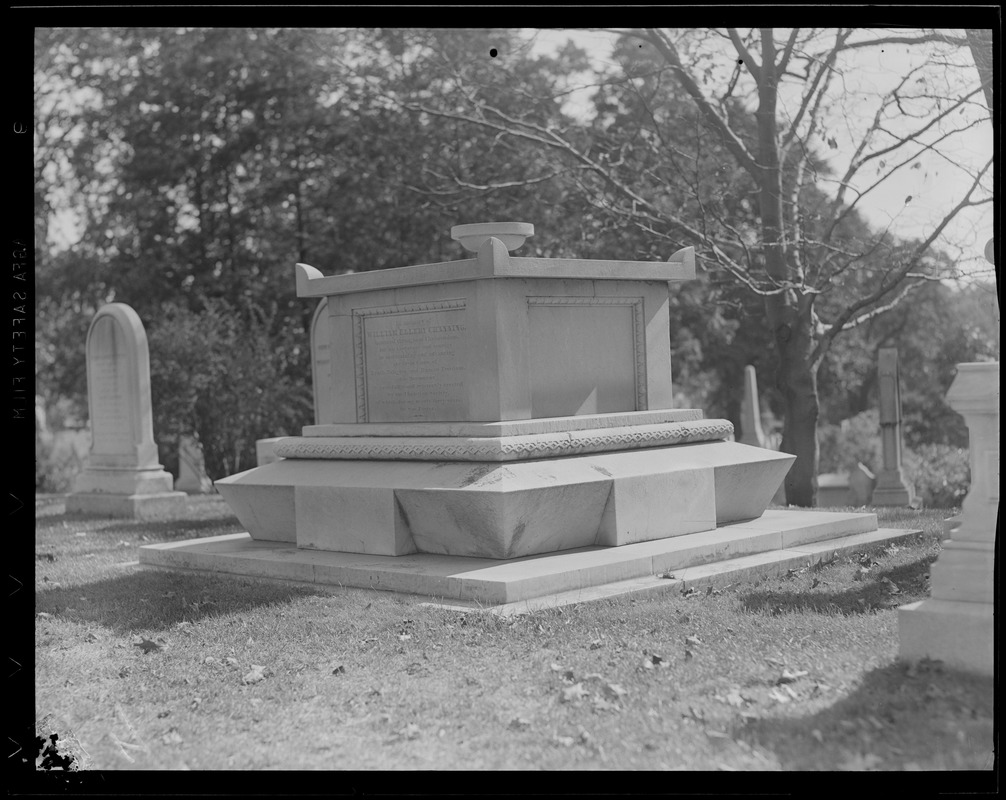 Tombstones, 6 William Ellery Channing - Digital Commonwealth