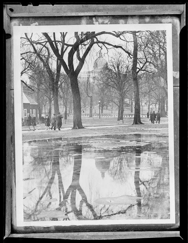 Reflections, Boston Common - Digital Commonwealth