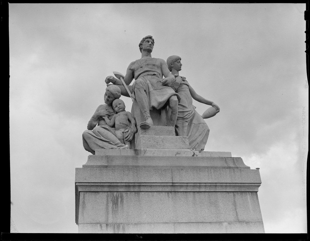 French's statue used to be on the old Post Office in Boston, now ...
