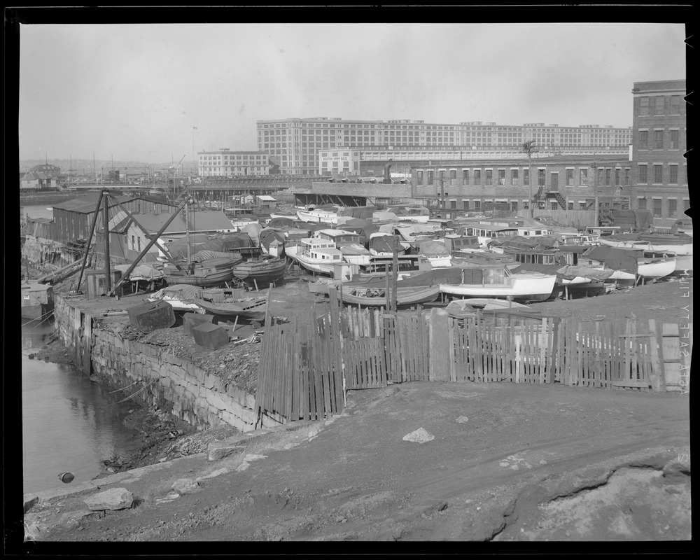 Innermost end of Reserve Channel, South Boston - Digital Commonwealth
