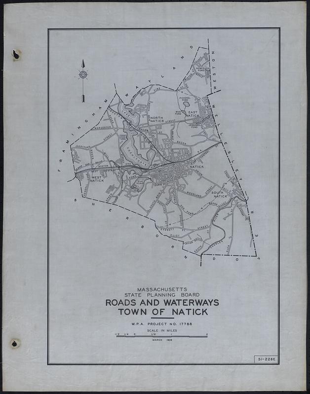Roads and Waterways Town of Natick - Digital Commonwealth