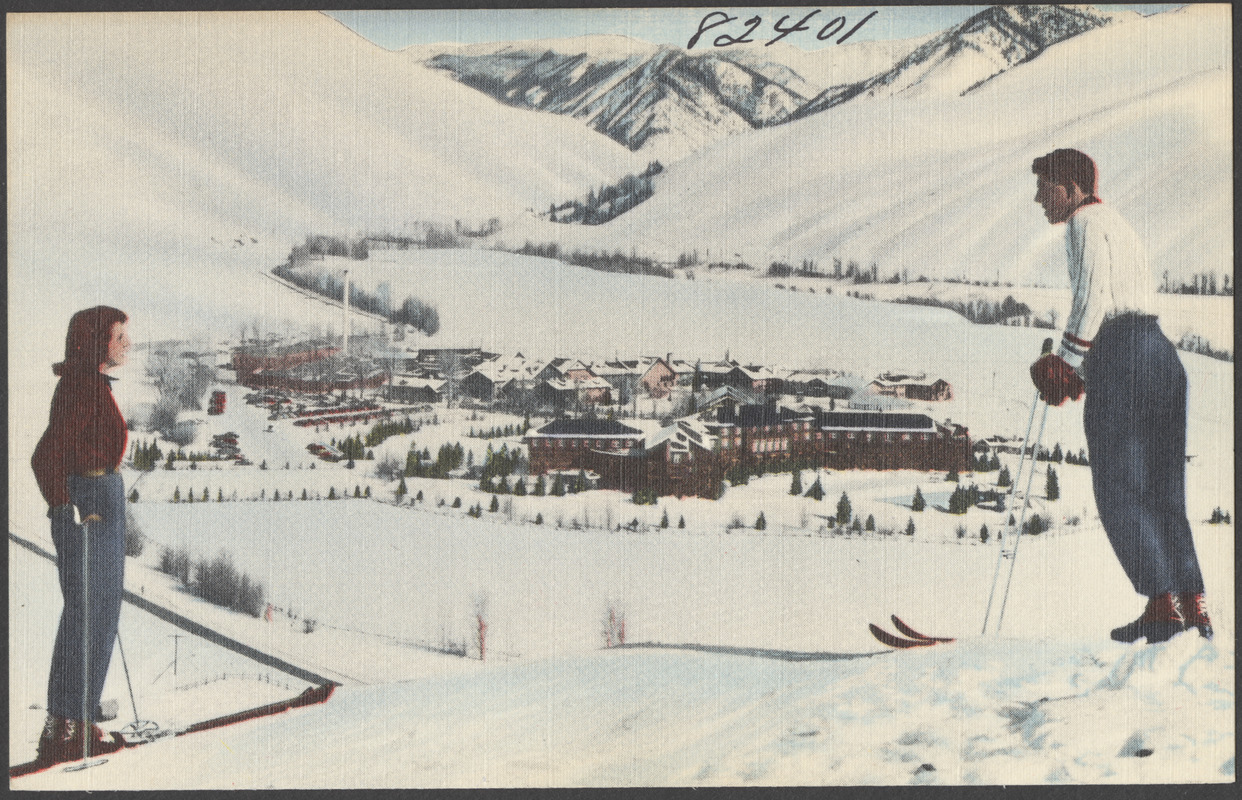 Winter at Sun Valley, Idaho - Digital Commonwealth