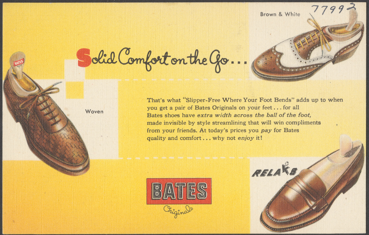 Solid comfort on the go... - Digital Commonwealth