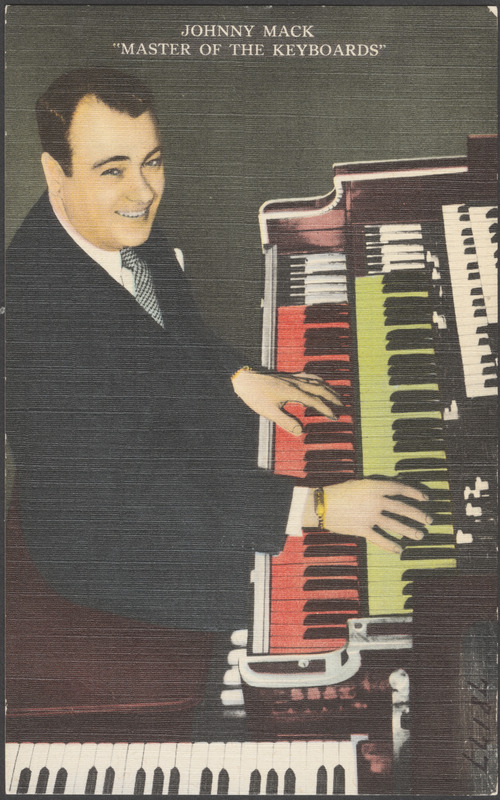 Johnny Mack, "Master of the Keyboards" - Digital Commonwealth