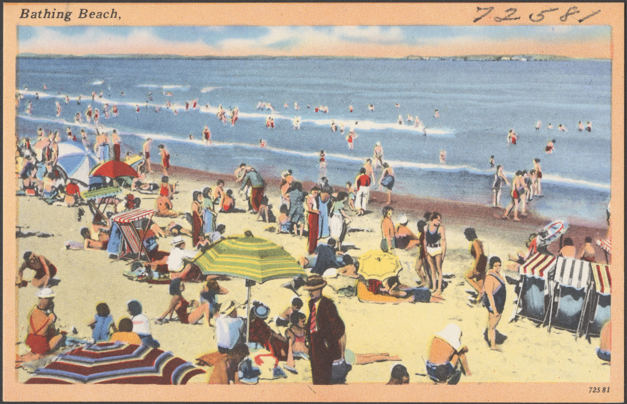 Bathing beach - Digital Commonwealth