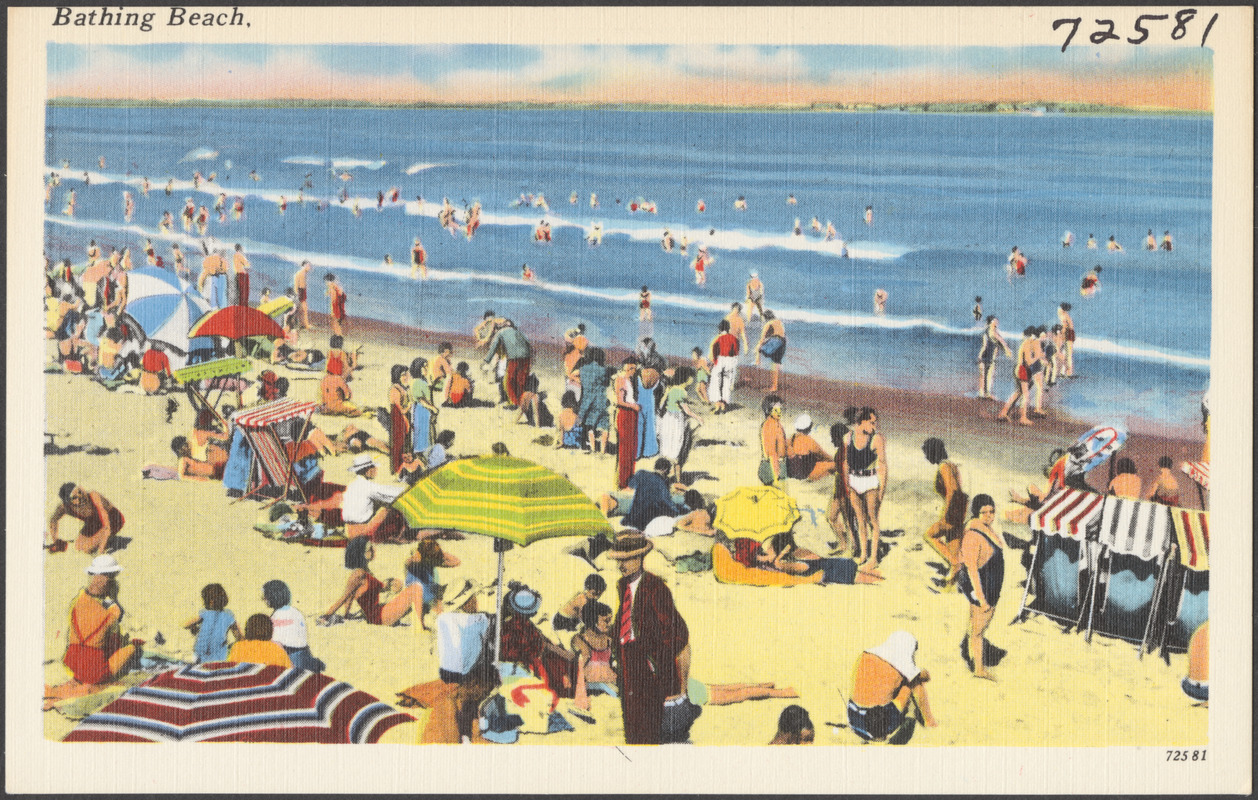 Bathing beach - Digital Commonwealth