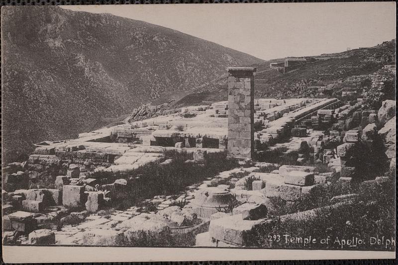 Temple of Apollo, Delphi - Digital Commonwealth