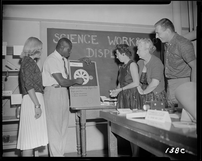 Science Workshop display - Digital Commonwealth