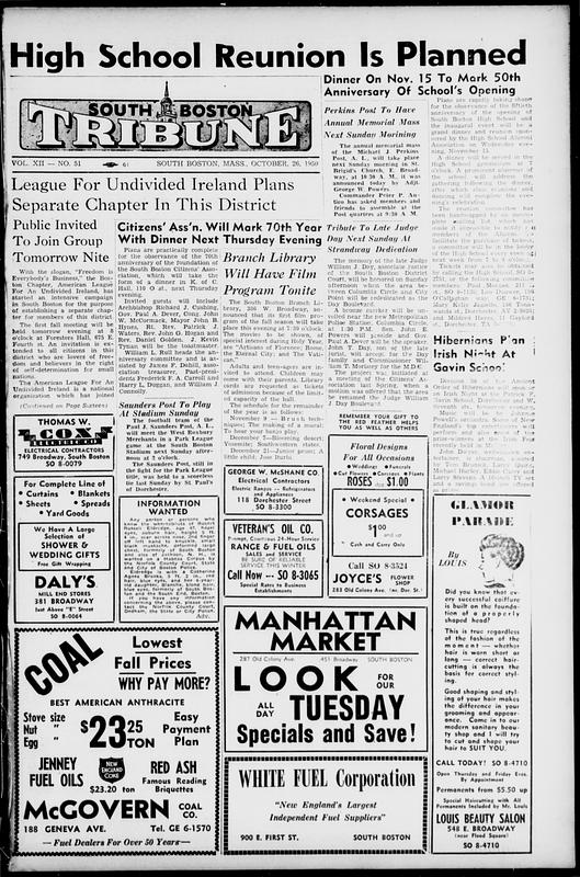 South Boston Tribune. October 26, 1950 - Digital Commonwealth