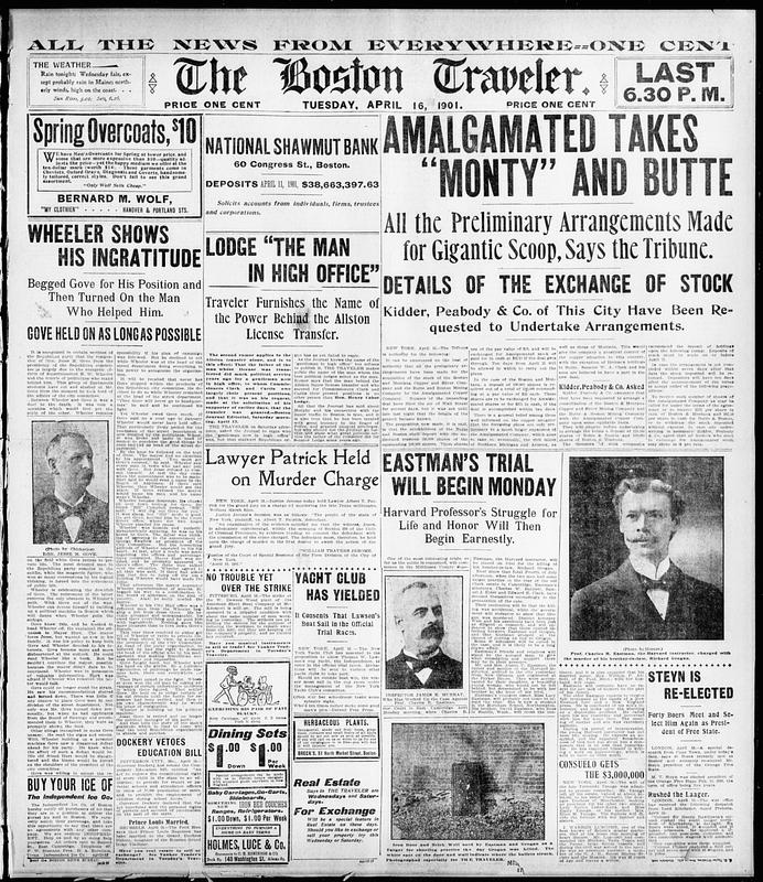 The Boston Traveler. April 16, 1901 - Digital Commonwealth
