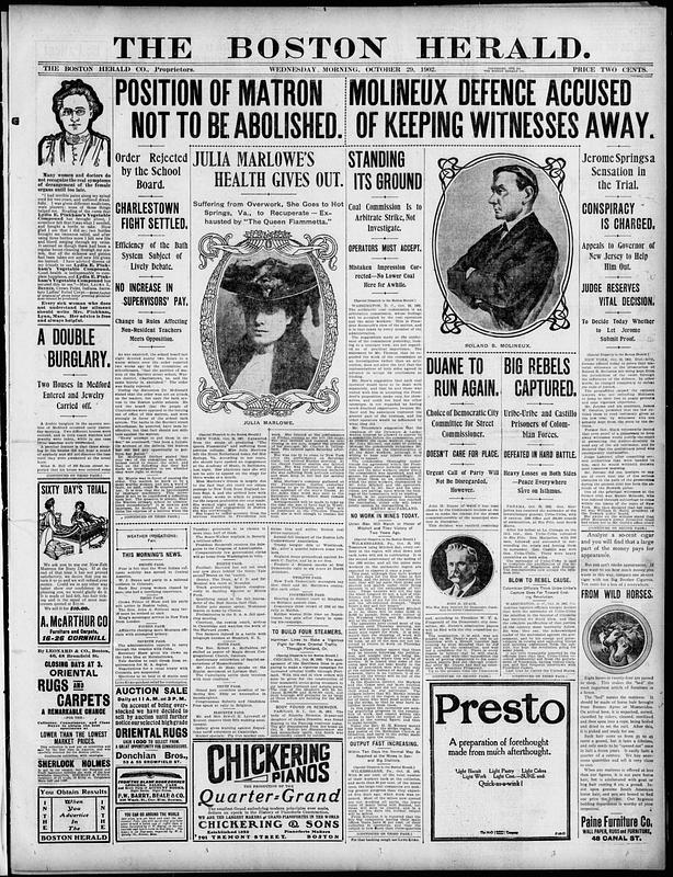The Boston Herald. October 29, 1902 - Digital Commonwealth