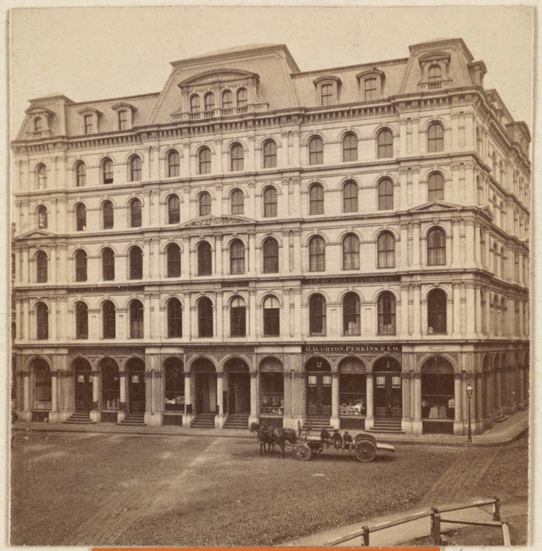 Beebe Block, Winthrop Square, Boston, Mass. - Digital Commonwealth