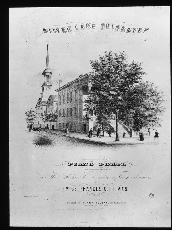 Charlestown Female Seminary and First Baptist Church - Digital Commonwealth