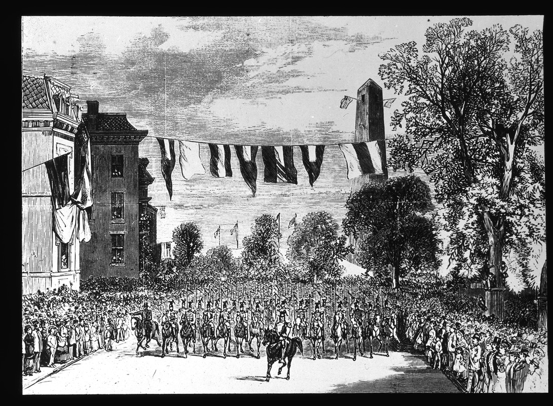 Parade, July 3, 1875 - Digital Commonwealth