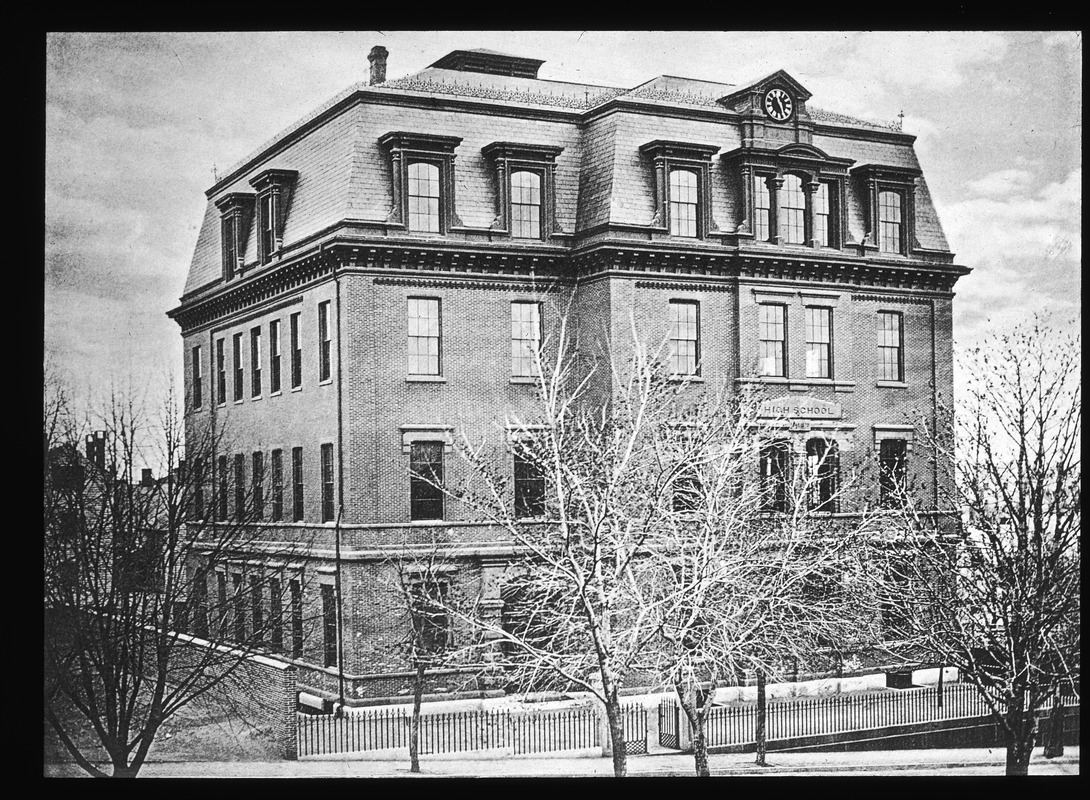 Second or enlarged high school of 1870 - Digital Commonwealth