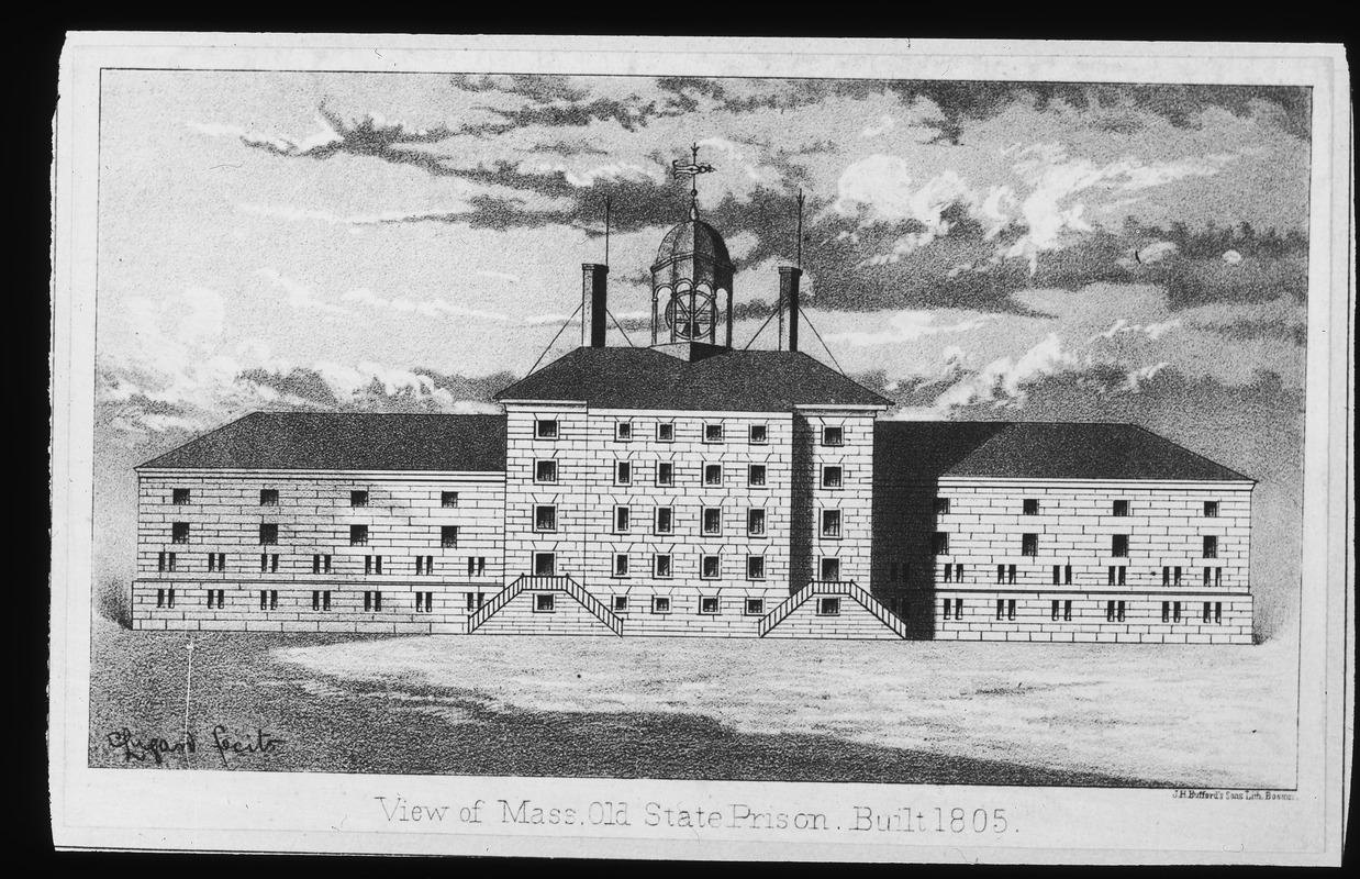 Old state prison of 1805 - Digital Commonwealth