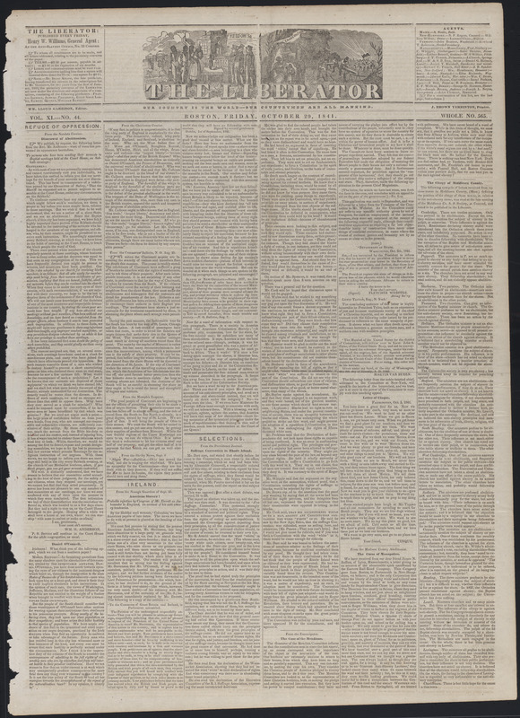 The Liberator. October 29, 1841 - Digital Commonwealth