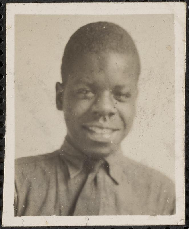 A smiling young man - Digital Commonwealth