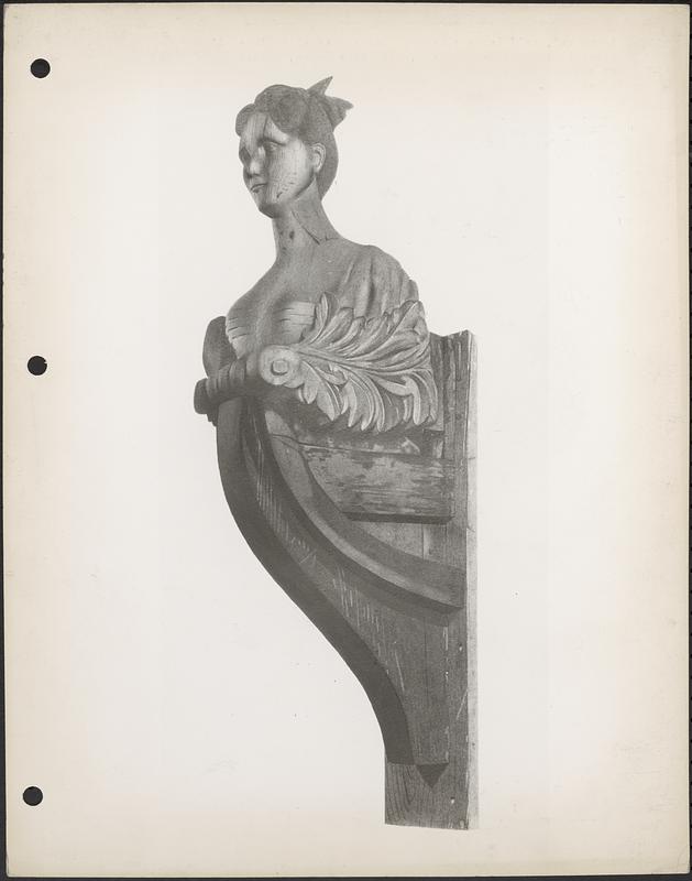 Figurehead, said to have been on French vessel captured 1798 - Digital ...